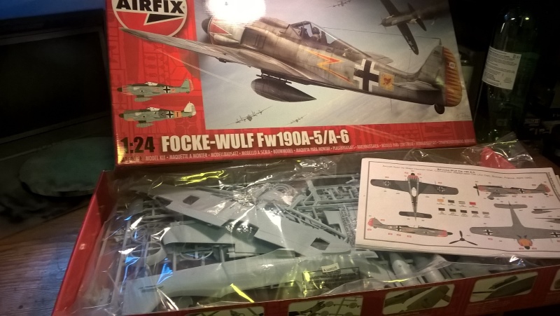 ATF 2015 Fw 190 GB PeterI's 1/24 FW190 A A16001 - - The Airfix Tribute ...